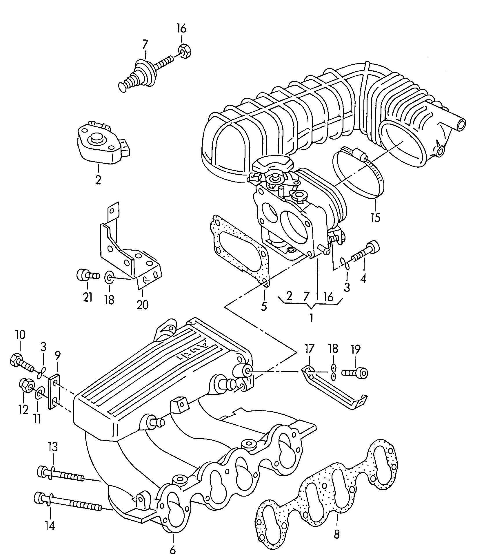 133 - vacuum system; Exhaust gas recirculation; activated carbon filter ...