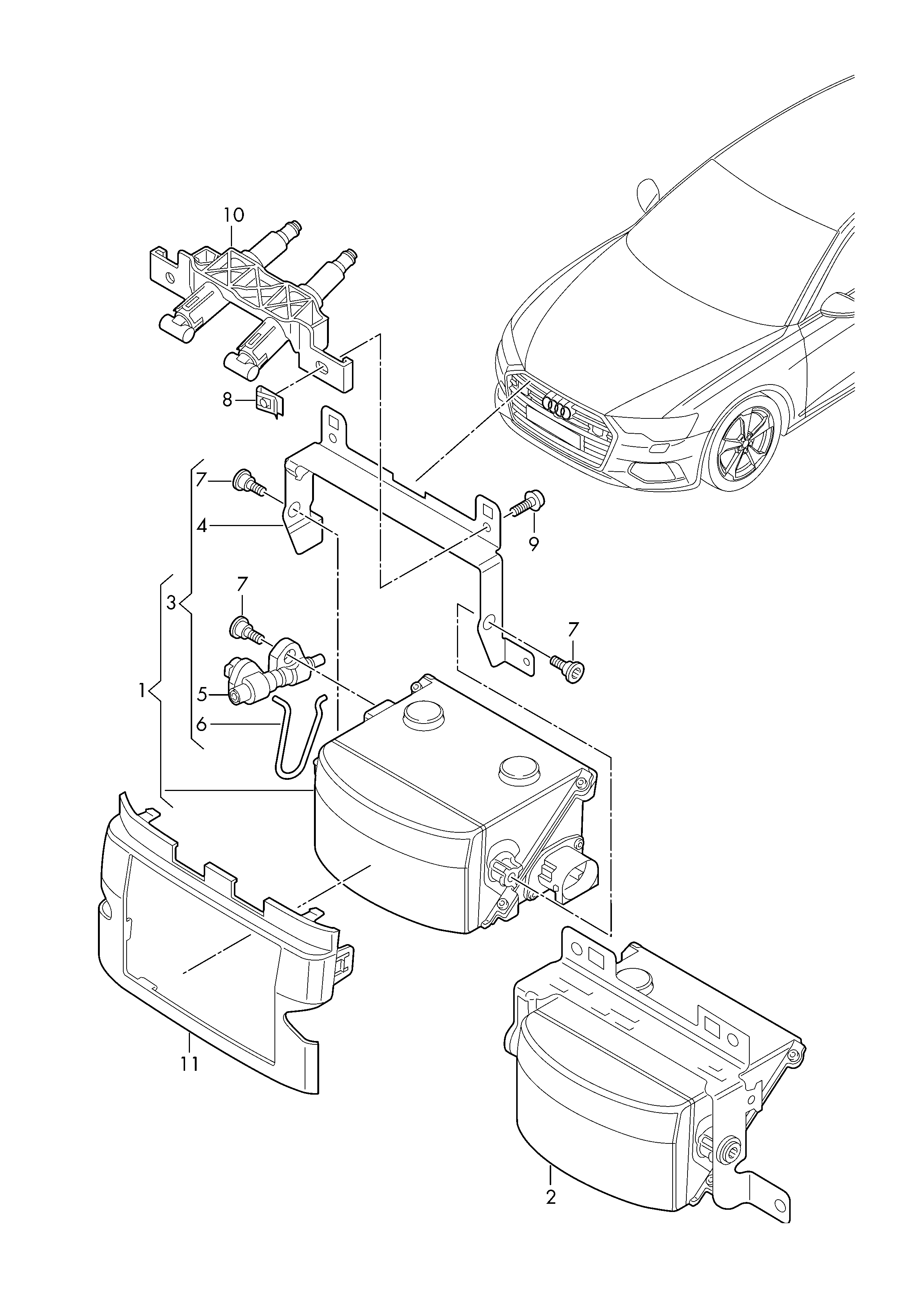 907 - Diagnosis interface for data bus (Gateway); Onboard supply ...