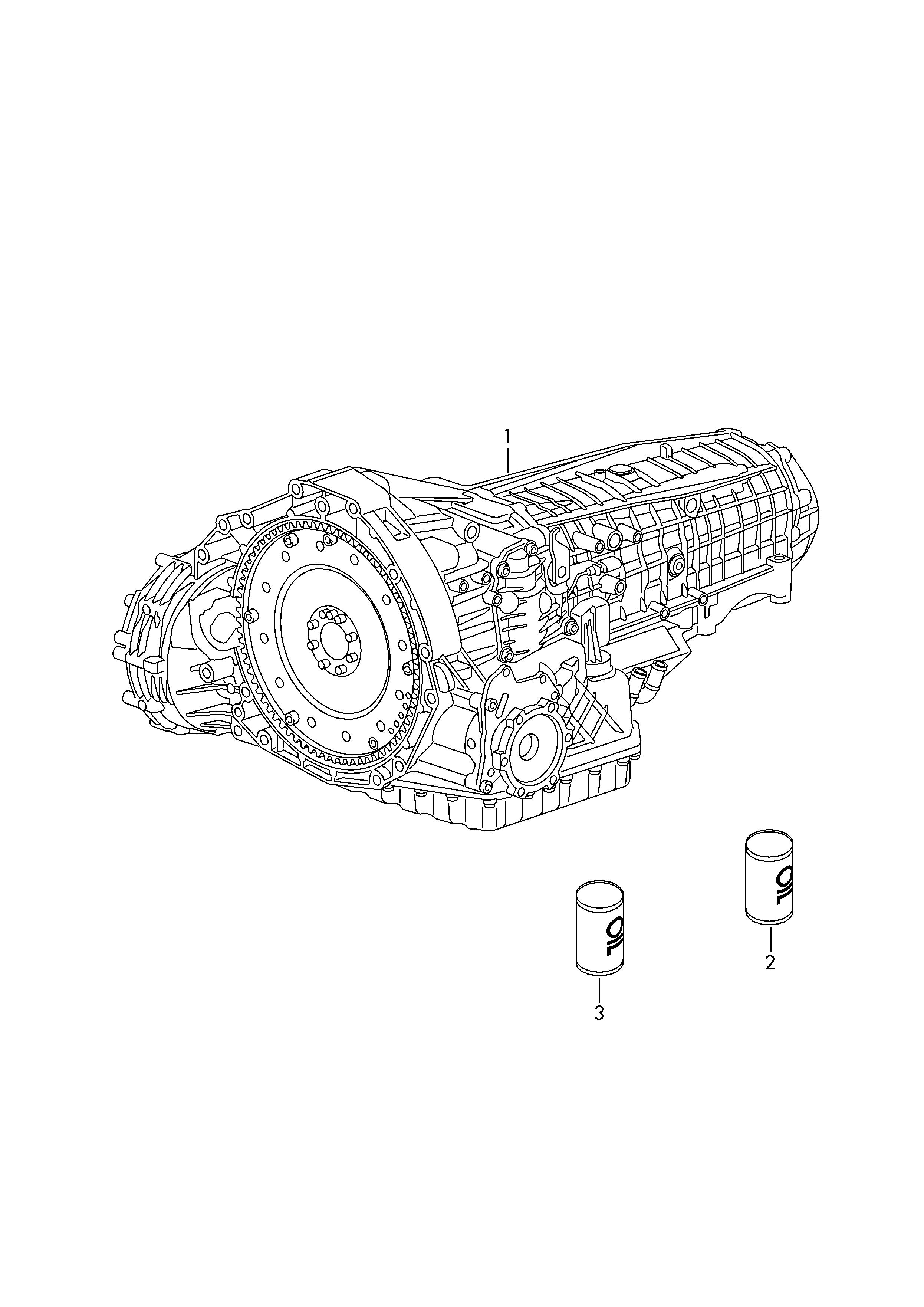 300 - 6-speed manual transmission; gearbox, complete; 7-speed dual ...